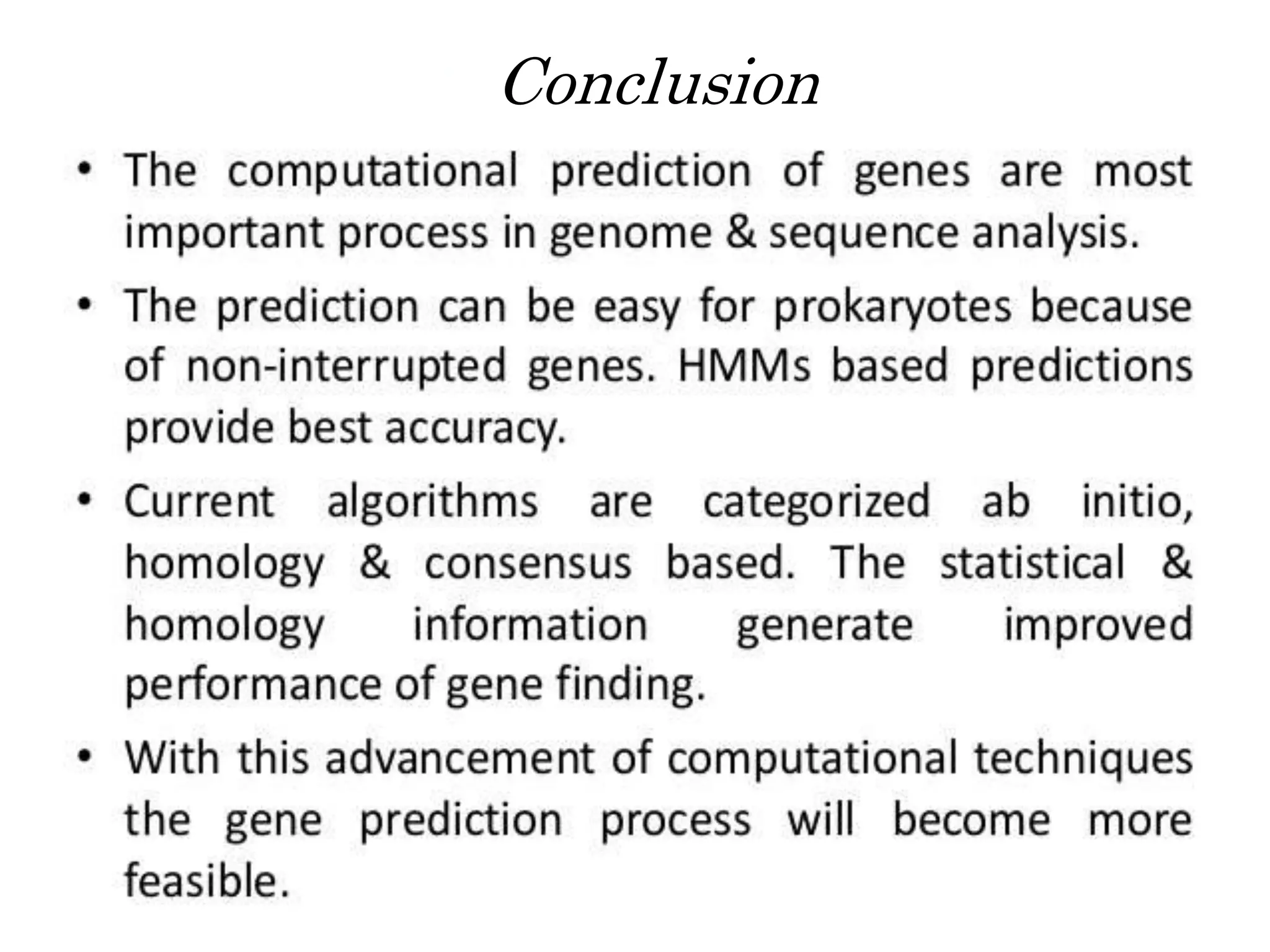 prediction methods for ORF | PPTX