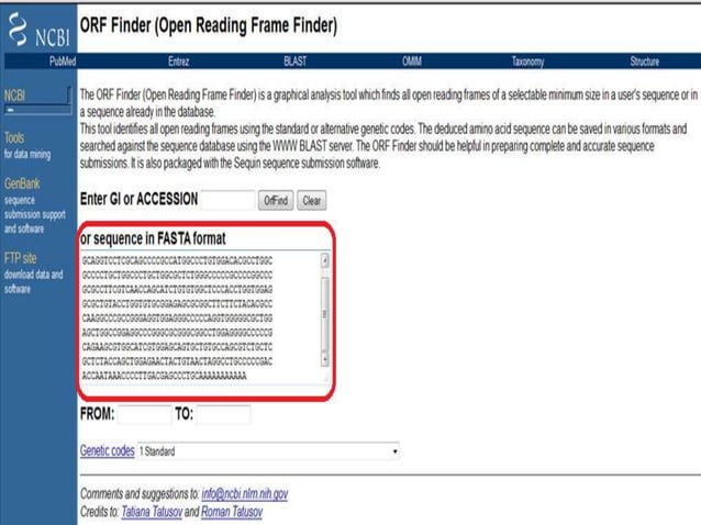 prediction methods for ORF | PPTX