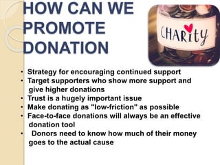 HOW TO GET PEOPLE FROM INTENTION TO DONATION | PPTX