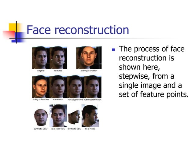 Presentation on Face Recognition Based on 3D Shape Estimation | PPT