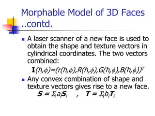 Presentation on Face Recognition Based on 3D Shape Estimation | PPT
