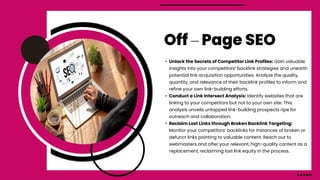 Search Engine Optimization Checklist You Need To Know | PPTX