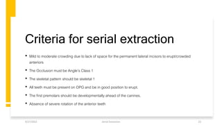 Serial extraction.pptx