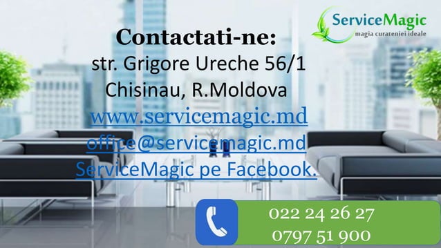 Cleaning company in Chisinau - ServiceMagic. | PPTX