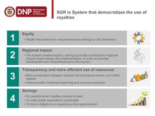 Presentation session 5 colombia's general system of royalty payments | PPT