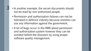 A Document Management System in Defense Industry Case Study | PDF