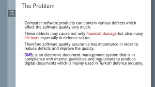 A Document Management System in Defense Industry Case Study | PDF