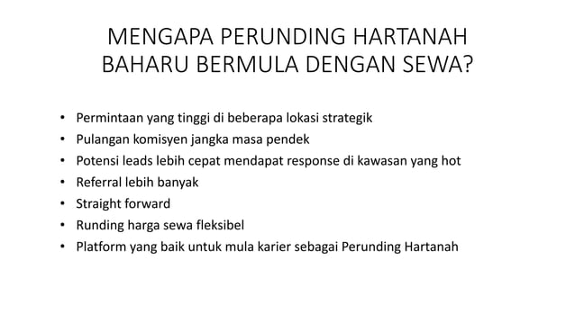 Presentation Sewa Hartanah | PPTX