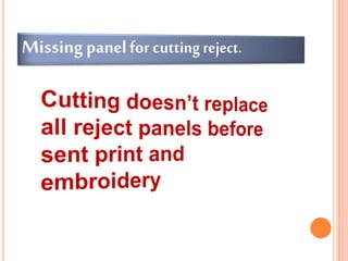 Sticker mistake in sewing line | PPTX | Needlework | Arts and Crafts