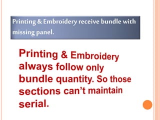 Sticker mistake in sewing line | PPTX | Needlework | Arts and Crafts