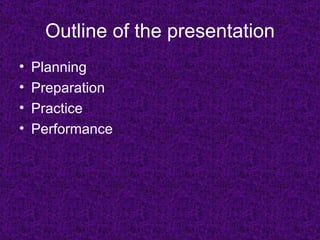 Presentations’ Framework 12 Elective | PPT