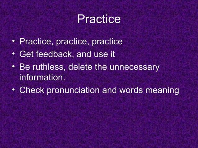 Presentations’ Framework 12 Elective | PPT