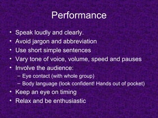 Presentations’ Framework 12 Elective | PPT