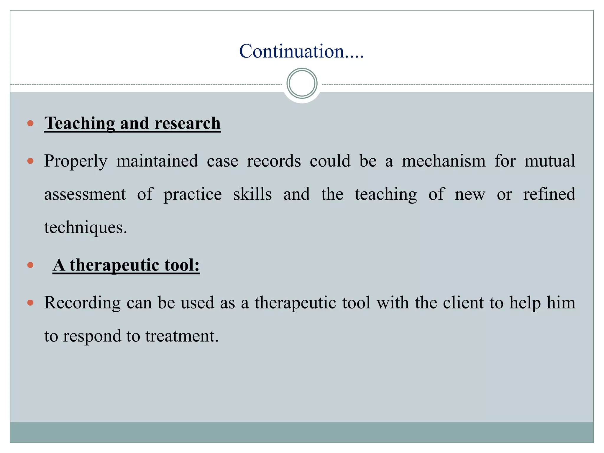 Importance Of Documentation Skills In Social Work | PPTX