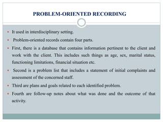 Importance Of Documentation Skills In Social Work | PPTX