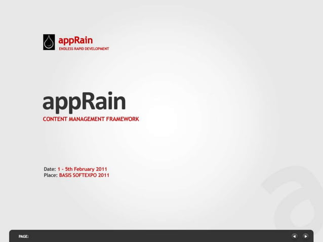 appRain CMF Presentation | PPT