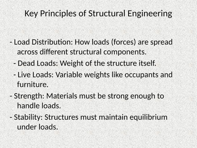 Presentation on Structural Engineering ( Civil) | PPTX | Civil Engineering Industry | Industries