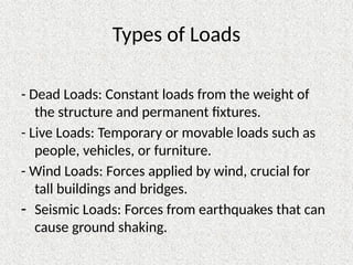 Presentation on Structural Engineering ( Civil) | PPTX