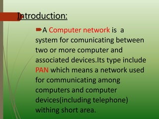 Personal Area Network | PPTX