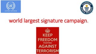 Presentation signature campaign1 | PPT