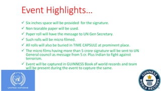 Presentation signature campaign1 | PPT