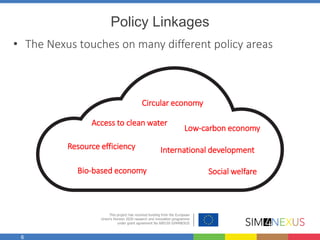 Water-food Interlinkages and the Nexus | PDF