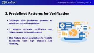 Simplifying Education Counselling With AI-Document Verification | PPT