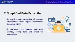 Simplifying Education Counselling With AI-Document Verification | PPT