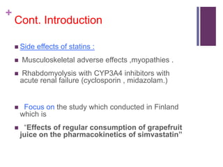 Presentation simvastatin | PPTX