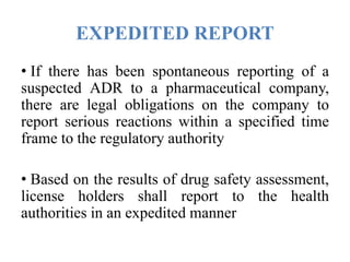 Pharmacovigilanve And Its Importance | PPTX