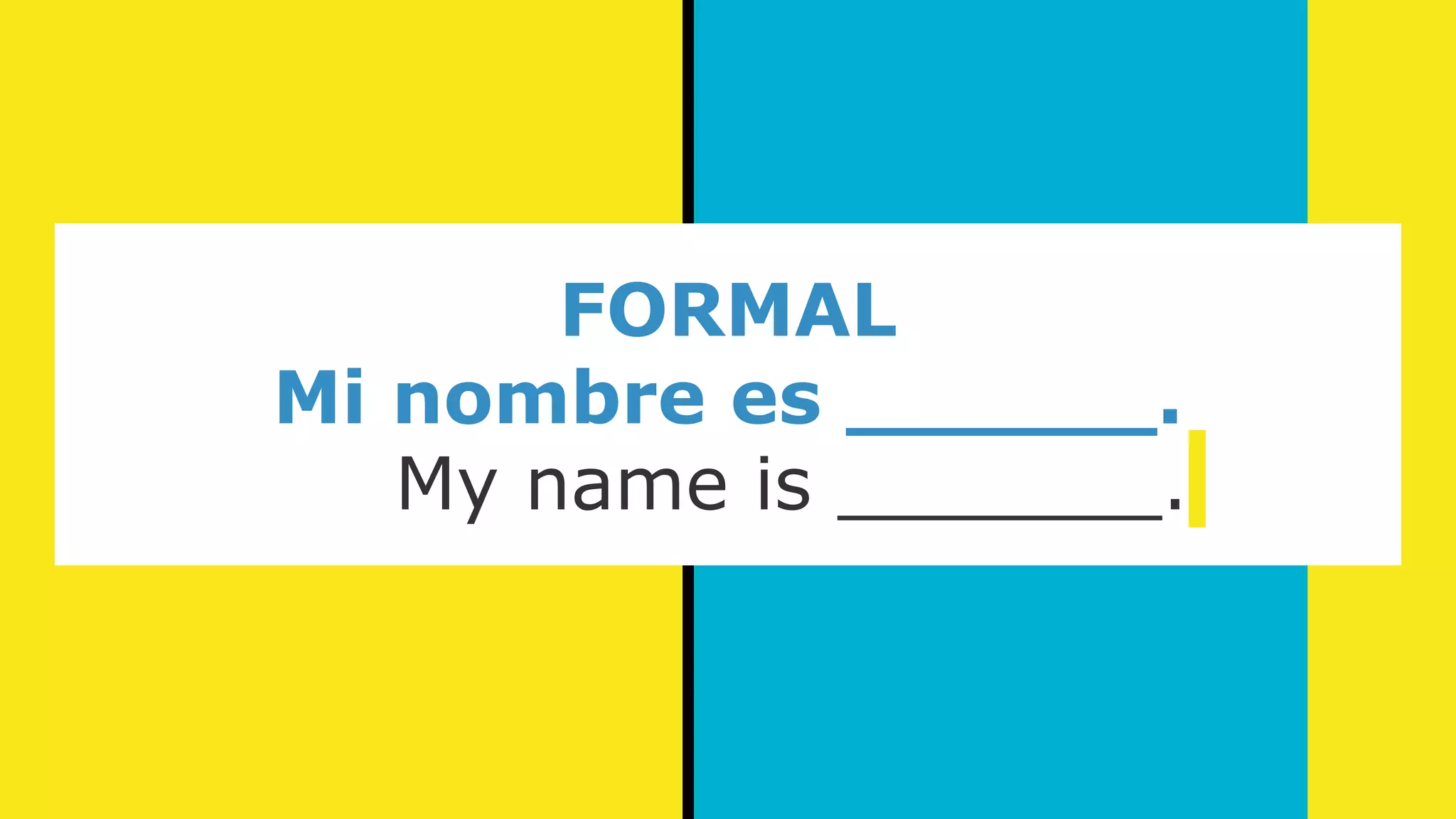 Presentations in spanish | PPTX