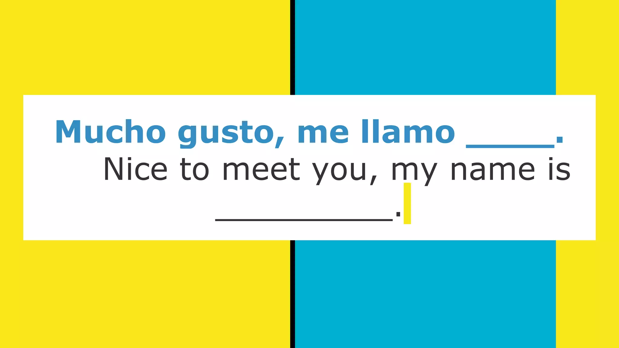 Presentations in spanish | PPTX