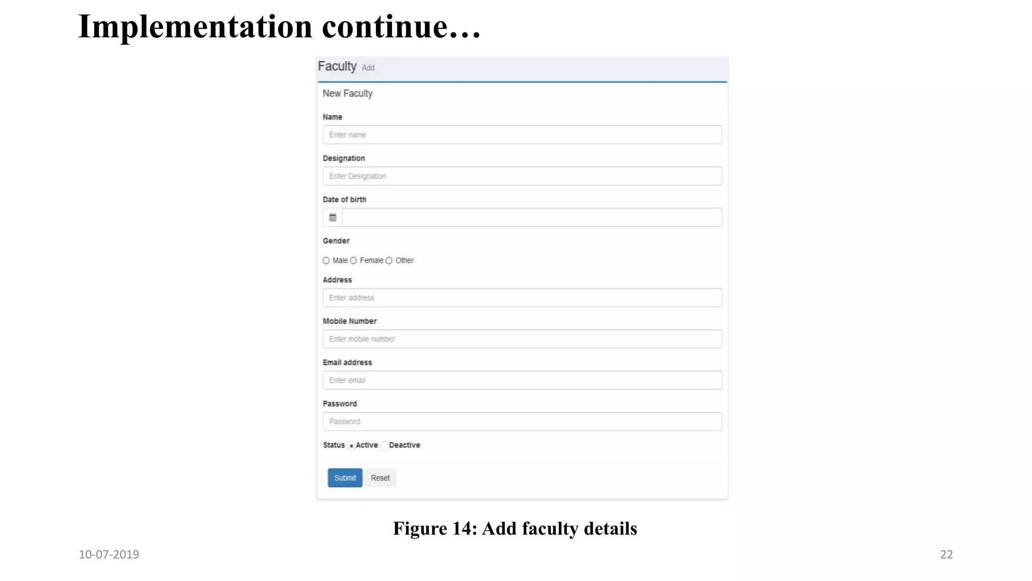 Student Information System (SIS) in PHP | PPTX