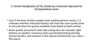 Six General TiO2 Types for Paint and Coatings Industry: Characteristics ...