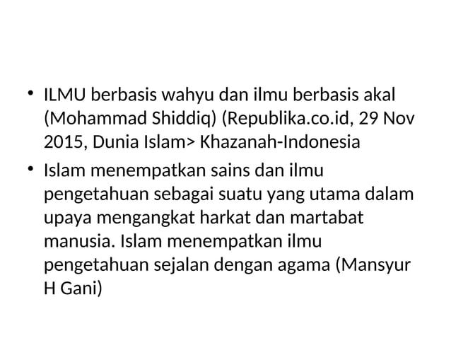 Presentation SKB Islam kehidupan keberilmuan.ppt