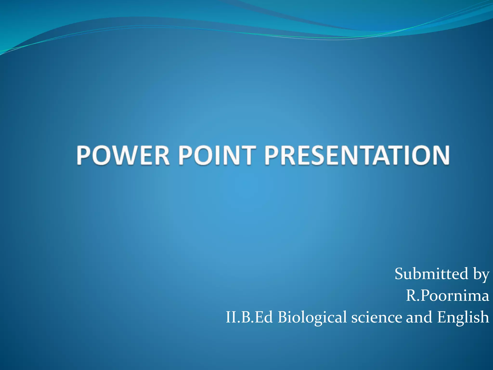 Presentation skill on my point of view | PPT