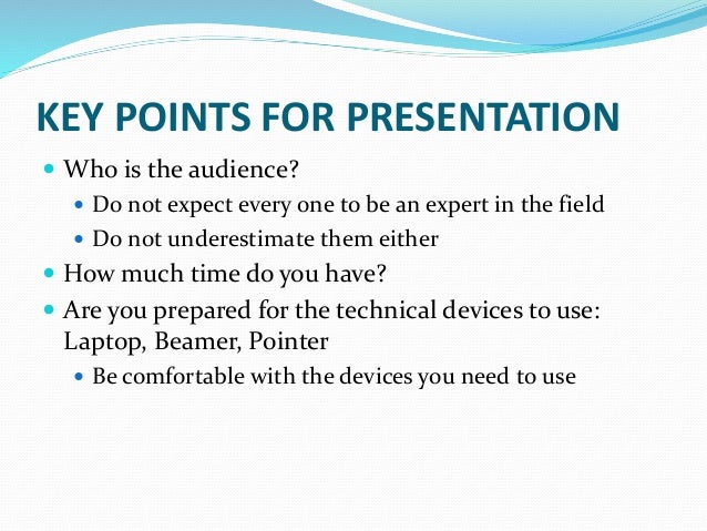 Presentation skills and attire key for success