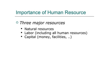 Presentation skill human resources | PPT