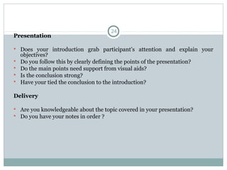 Presentation skills | PPT