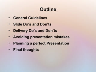 Presentation skills | PPT