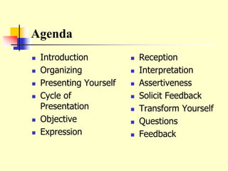 Presentation skills | PPT