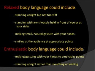 Presentation skills | PPTX