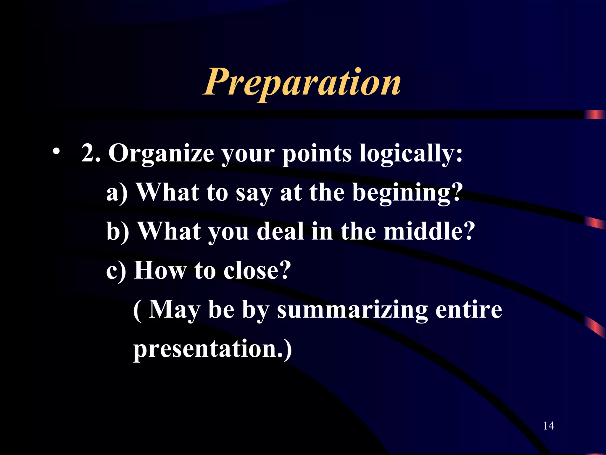 Presentation skills | PPT