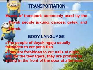 Presentation skills - Dayak Ngaju | PPT