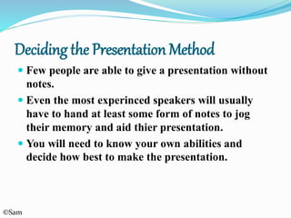 Presentation skills | PPTX