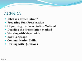 Presentation skills | PPTX