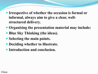 Presentation skills | PPTX