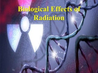 biological effects of radiation | PPTX