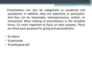 Presentation skills | PPTX | Resume Writing and Advice | Job Search