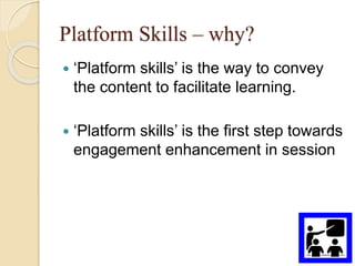 Presentation skills for trainers | PPTX